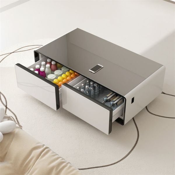 Quality Stainless Steel Smart Tea Table Refrigerator with Carbon Dioxide Monitoring for sale