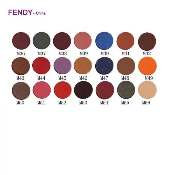 Quality DIY Makeup Maquillaje Single Eyeshadow Palette Accept Private Label for sale