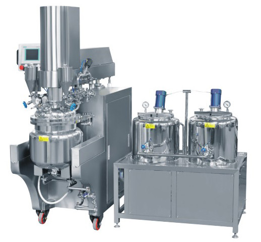 Quality Cream / Skin Care Cream Homogenizing Vacuum Emulsifying Machine 200L for sale