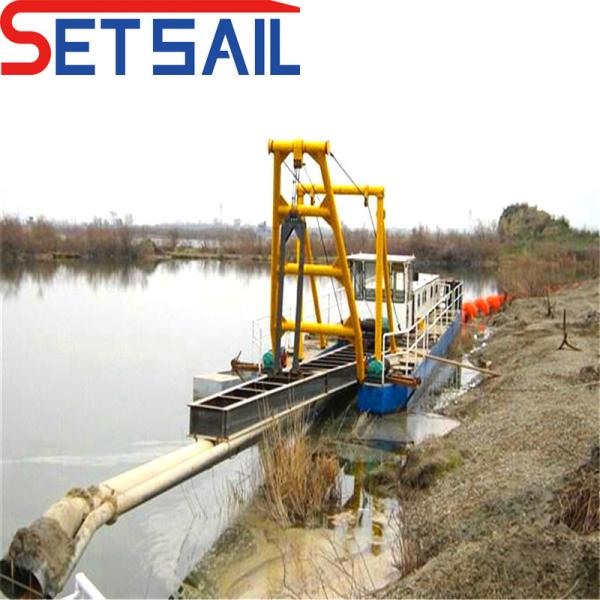 Quality Customized 27m-39m Total Length Jet Suction River Sand Dredger for African for sale