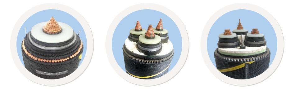 Single Core Cable 33kv XLPE Submarine Cable