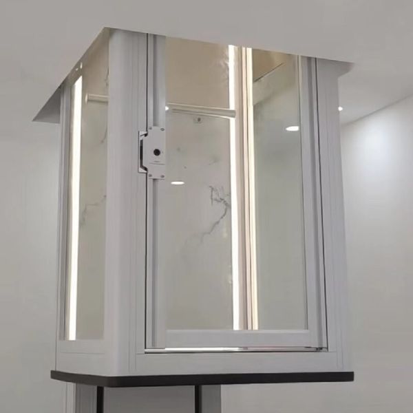 Quality Hydraulic Passenger Lift – Space-Saving Cabin with 2000mm Door Height & Marble/PVC Flooring for sale