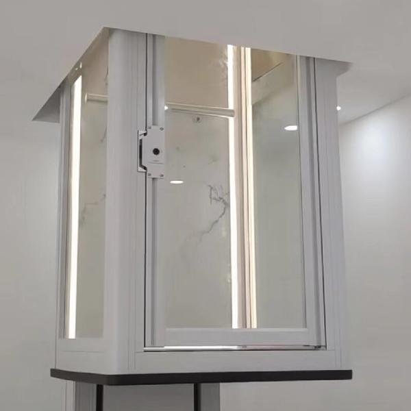 Quality Hydraulic Passenger Lift – Space-Saving Cabin with 2000mm Door Height & Marble for sale