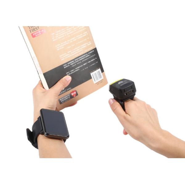 Quality Industrial Wearable Ring Finger Barcode Scanner Bluetooth With COMS Scan for sale