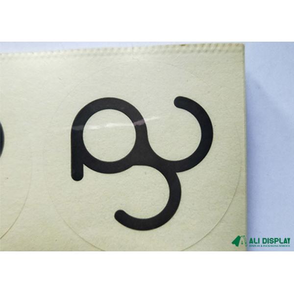 Quality 20mm BOPP Custom Packaging Stickers EPS CMYK Self Adhesive Vinyl Sheet for sale