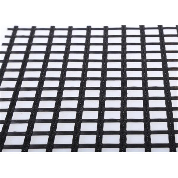 Quality High Strength Glass Fiber 100m Geogrid For Road Construction for sale