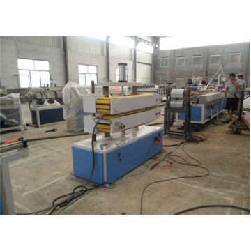 Quality 50HZ WPC Profile Extrusion Machine , Door And Window Frame Plastic Profile for sale
