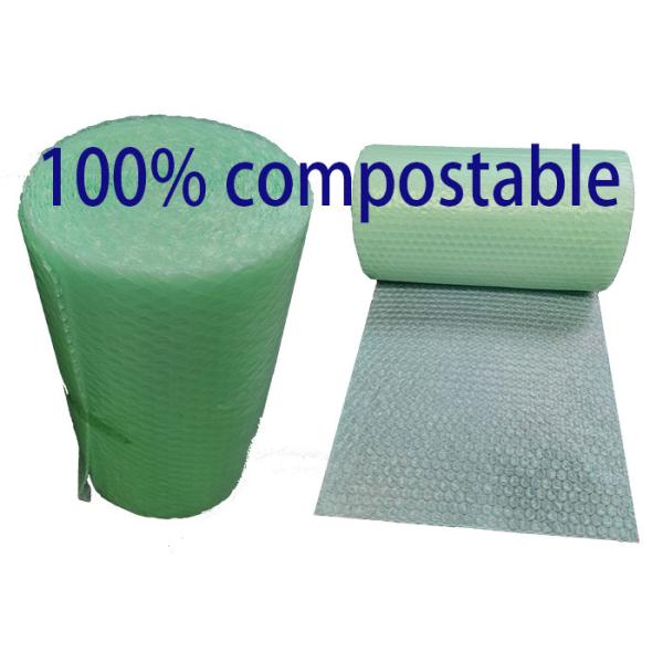 Quality 12x72FT PBAT Compostable Bubble Wrap 100% Biodegradable for sale