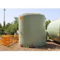 China Outside Industrial Frp Septic Holding Tank Cylindric Sewage Treatment factory
