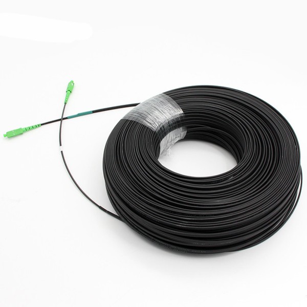 Quality FTTH Outdoor Fiber Drop Patch Cable SC APC - SC APC G657A1 Self-Supporting for sale