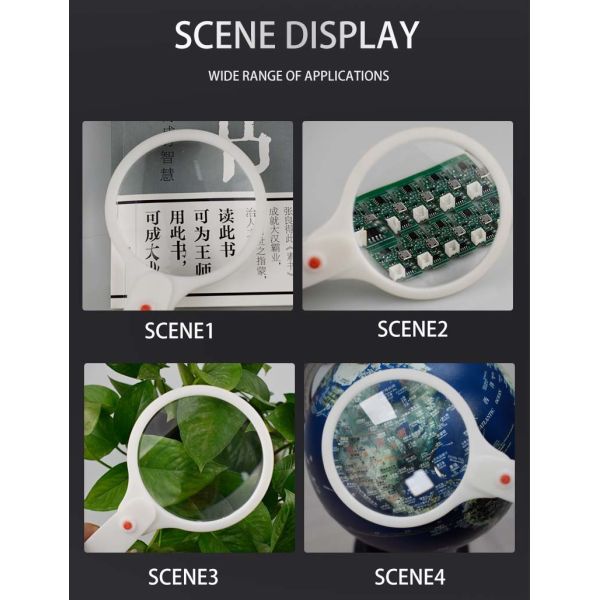 Quality Foldable Magnifier Collapsible for Book Text Reading Electronic Circuit for sale