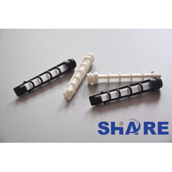Quality Inline Molded Plastic Filters Injected With Synthetic  / Metallic Filter Mesh Material for sale