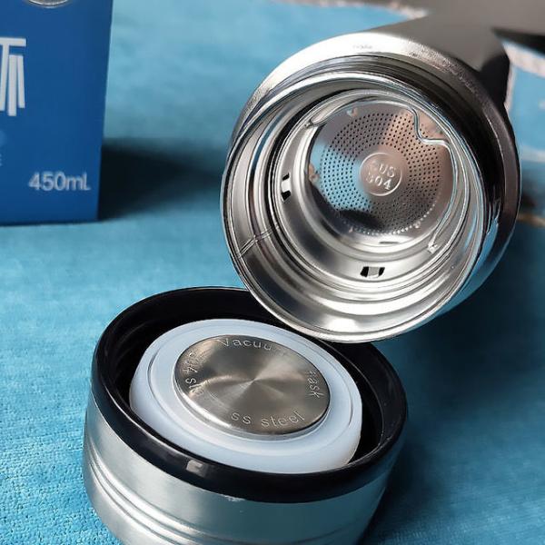 Quality Custom Logo Cafe Touch Control Vacuum Flask for Intelligent Temperature Water for sale