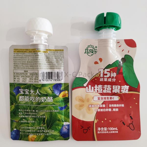 Quality Custom Shaped Plastic Bags For Packaging , Moisture Proof Liquid Pouch Packaging for sale
