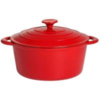 China Enamel cast iron soup pot factory
