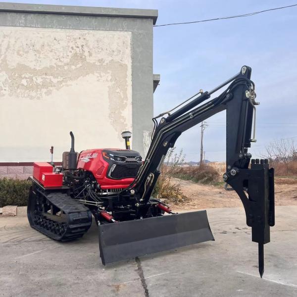 Quality Mini Remote Control Orchard Crawler Tractor For Mountain Paddy / Land Field for sale
