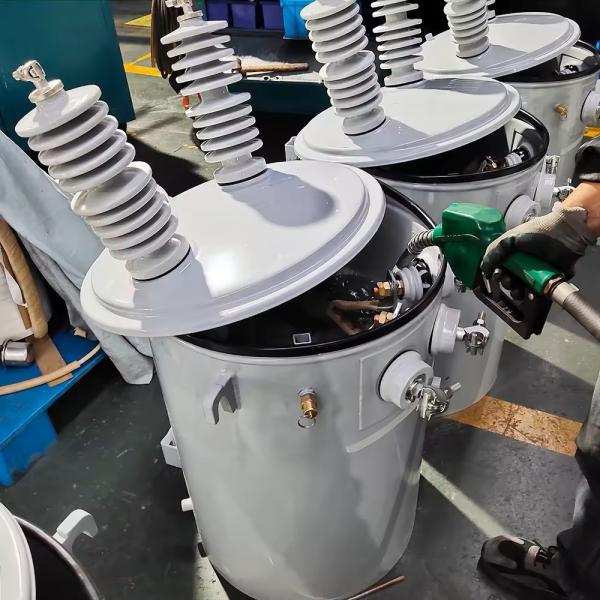 Quality Primary Voltage 2.4kV 34.5kV 50/60Hz Frequency 10kVA 167kVA Single Phase for sale