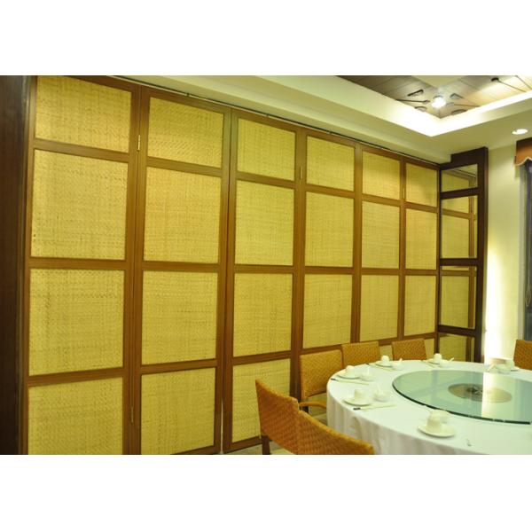 Quality Wooden Glass Partition , Wood Sliding Doors Customers Own Material for sale