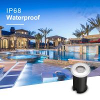 Quality Waterproof Underwater Lights DC12V 24V 316 Stainless Steel Resin Filled 3W for sale