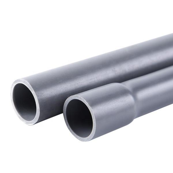 Quality 4" Rigid PVC Electrical PVC Conduit Pipe 10ft Length Sunlight Resistant Conforms for sale