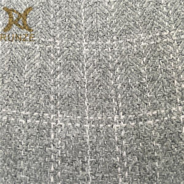 Quality Flexible Herringbone Polyester Twill Fabric 200gsm Plain Dyed for sale