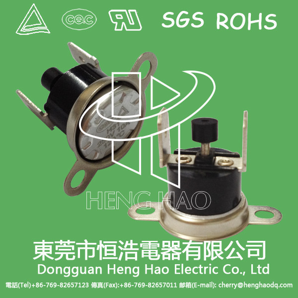 Quality KSD301 temperature cutout switch,KSD301 bimetal thermostat for sale