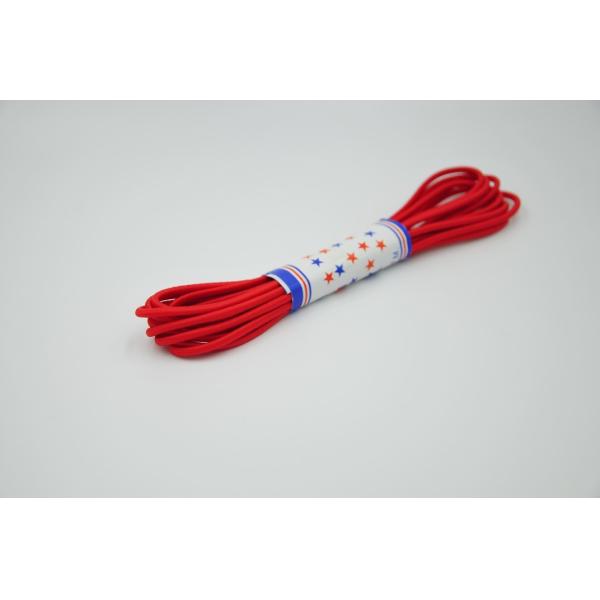 Quality High Strength Colorful 3mm Round Elastic Rubber Latex Cord Rope for sale