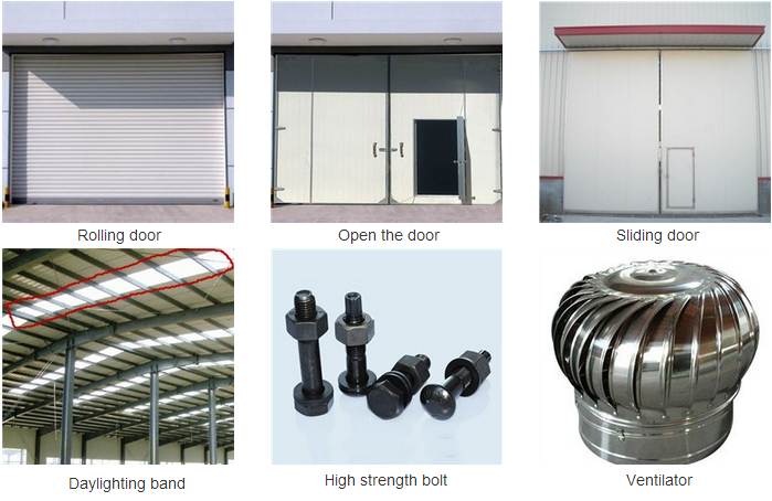 Metal building construction projects fabricated steel structure