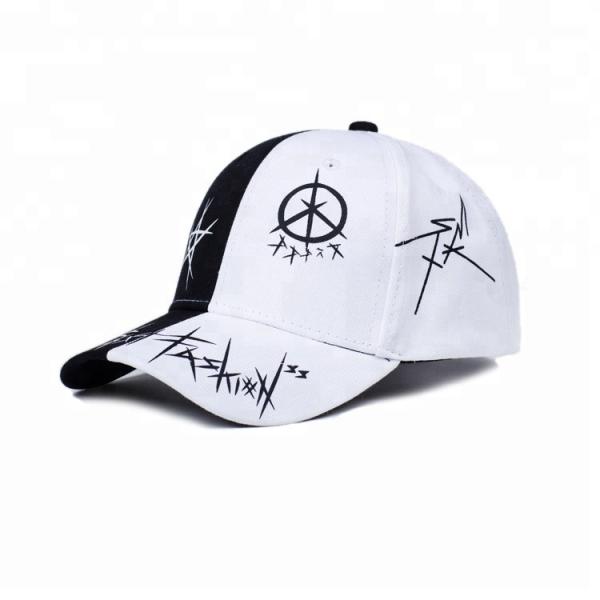 Quality Newest Design Sports Style Printed Baseball Caps With Customized Multi Color for sale