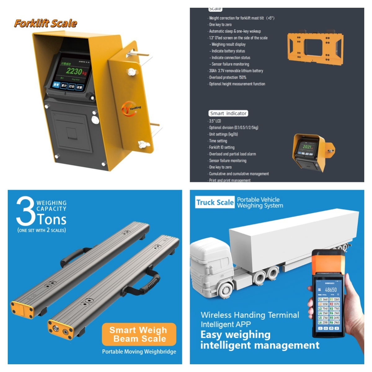 High Quality Aluminum Material Weighbridge