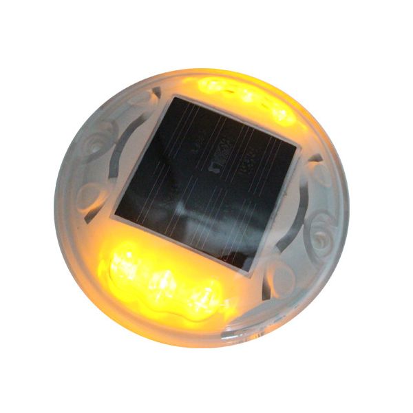Quality Wireless CE Approval Dia 120mm Amber Reflective Studs On Roads for sale