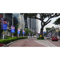 Quality 4G Smart City Light Pole Screen Wireless Remote Monitoring Solution Through AIPS for sale