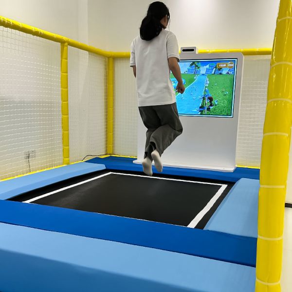 Quality Indoor 55 Inch All-in-one Kinect Screen Interactive Games Trampoline Park Kids for sale