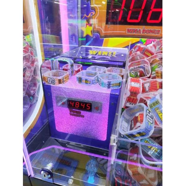 Quality Ticket Carnival II redemption game crane claw game arcade skill game machine for sale