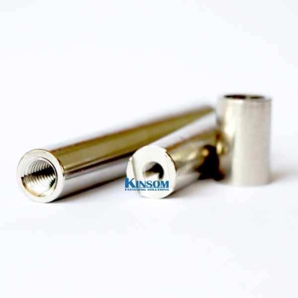 Quality Metal precision parts copper internal thread special fasteners for sale