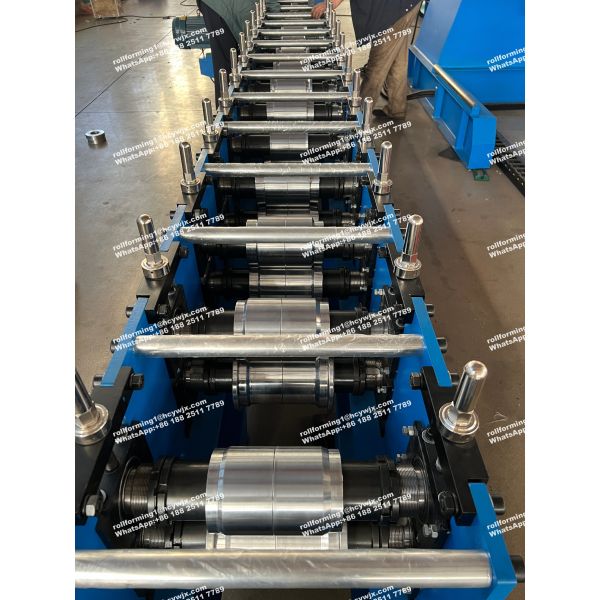 Quality Rolling Door Slide Rail Roll Forming Machine for sale