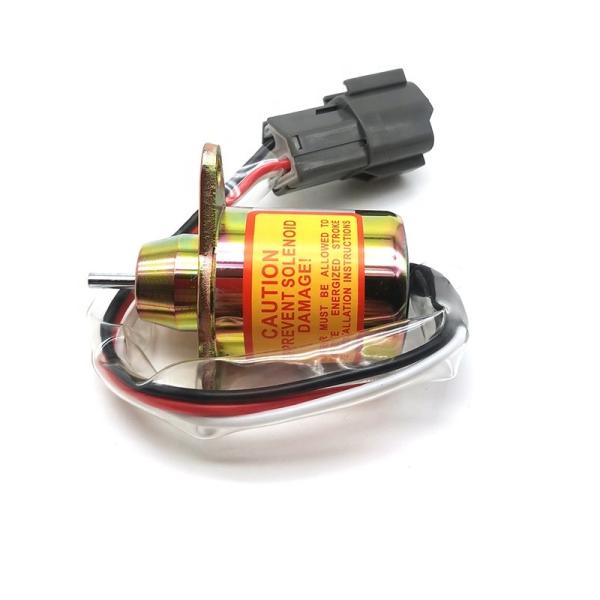 Quality Excavator 12 Volt Fuel Shut Off Solenoid 119233-77932 1503ES-12S5SUC12S OEM for sale