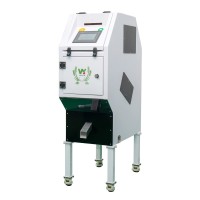 Quality Mini 1 Chute Coffee Bean Color Sorter with Embeded operation system for sale