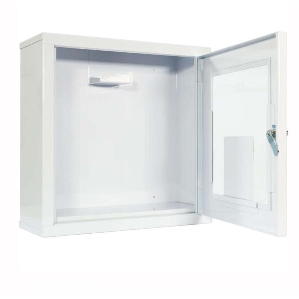 Quality High Durability AED Wall Cabinet With Alarm System 380x380x200mm for sale