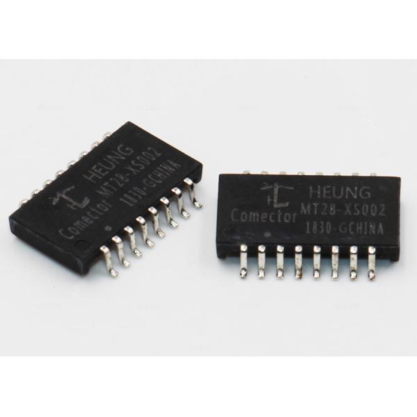 Quality Discrete SMT Ethernet LAN Transformer , Power Over Ethernet Transformer 10 / 100 Base - T for sale