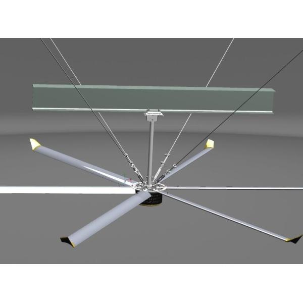 Quality Large Aluminum Blade High Volume Low Speed PMSM Fan for sale