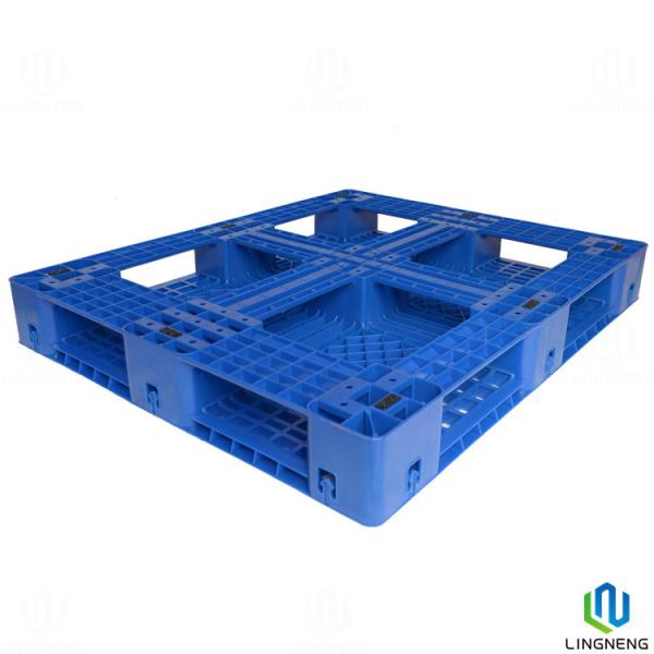 Quality Large Heavy Duty Nestable Pallet Euro Plastic Pallets Solid 1200x1000*150mm for sale
