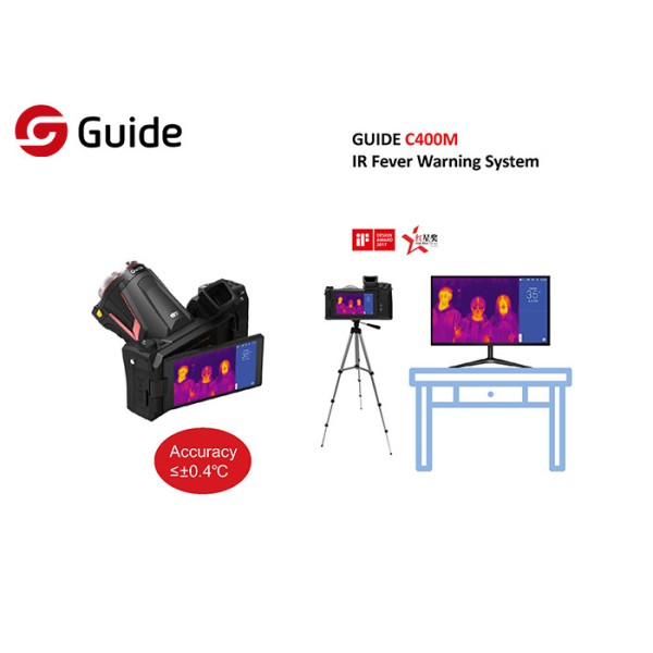 Quality CE Approved Fever Warning System , IR Thermal Imaging Camera For Temperature Check for sale