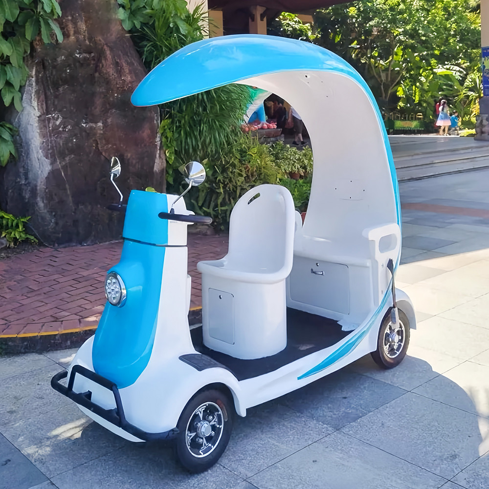 Quality Electric Four Wheeled Mobility Scooter Scenic Spot Sightseeing Car for sale