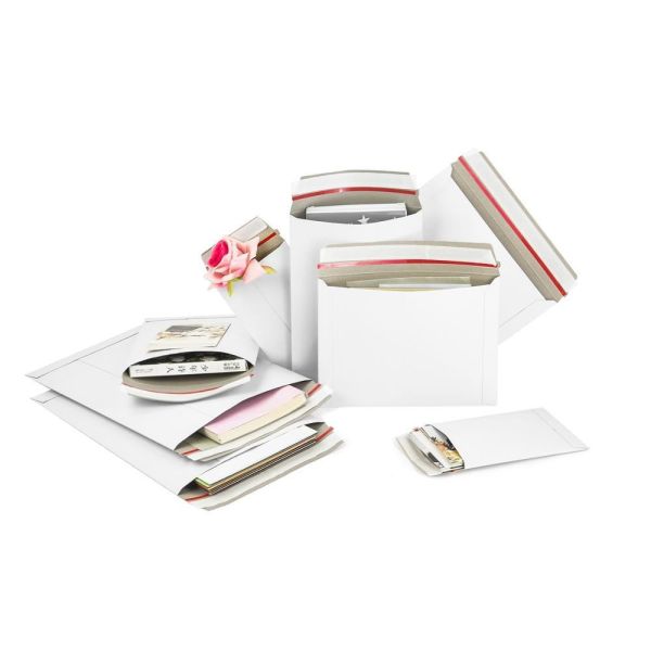 Quality Rigid Board Envelope Packaging Mailer for Custom Size showcasing White All for sale