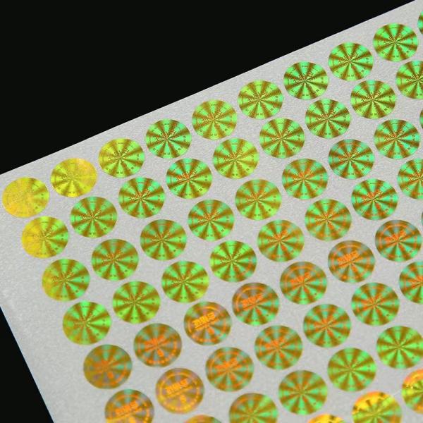 Quality Anti Fake Sticker Kn95 Hologram Security Labels Anti Counterfeiting Solutions for sale