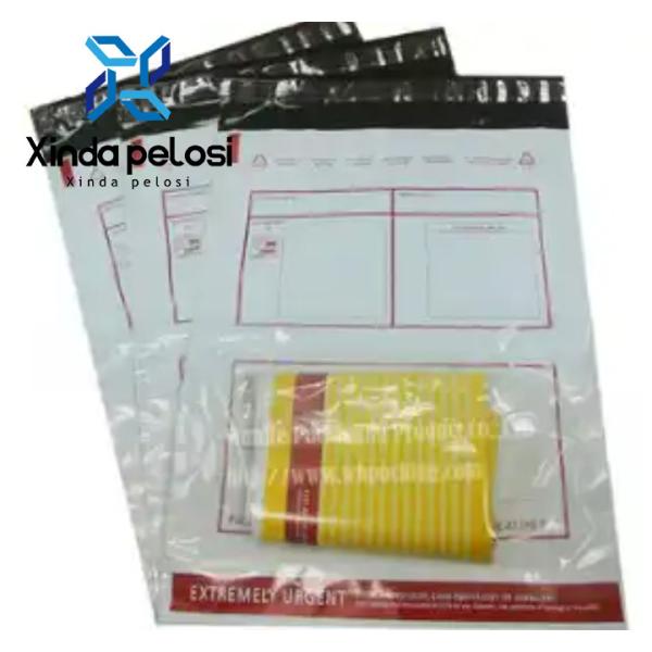 Quality Adhesive Tape Side DHL Courier Bag Making Machine 260pcs/Min PLC Control for sale