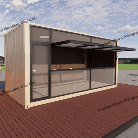 Quality Modern Readymade House Container Easy Assembly Relocation Tiny Shop Container Homes for sale