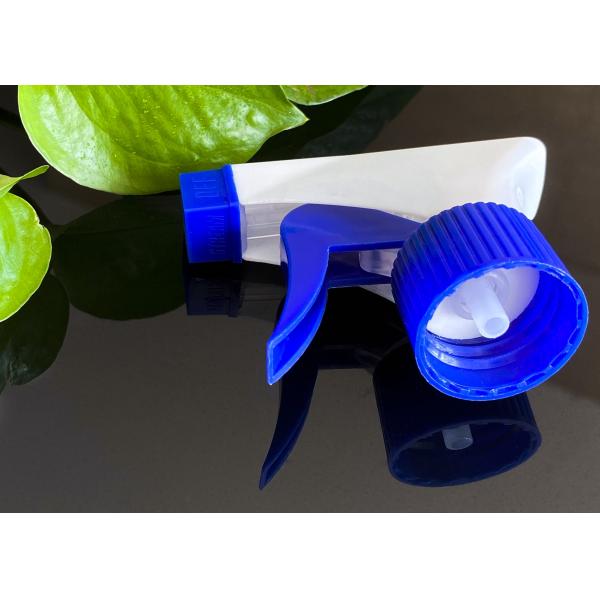 Quality Blue White 28/410 Neck Chemical Trigger Sprayers Reusable for sale
