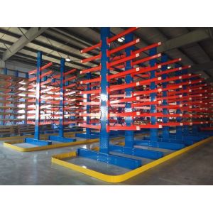 Quality Outdoor Use Cantilever Storage Rack System Industrial Cantilever Shelving With for sale